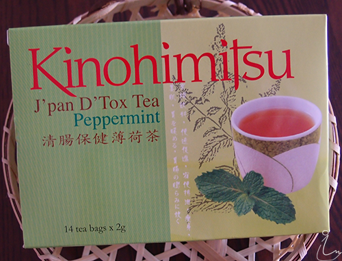 The Swanple: Review: Kinohimitsu J'pan Peppermint D'Tox Tea