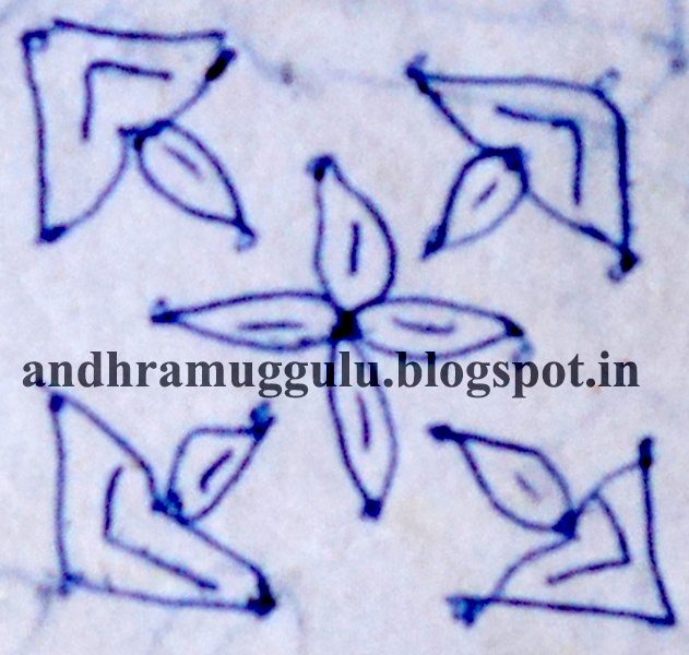Andhra Muggulu: Easy Muggulu 2