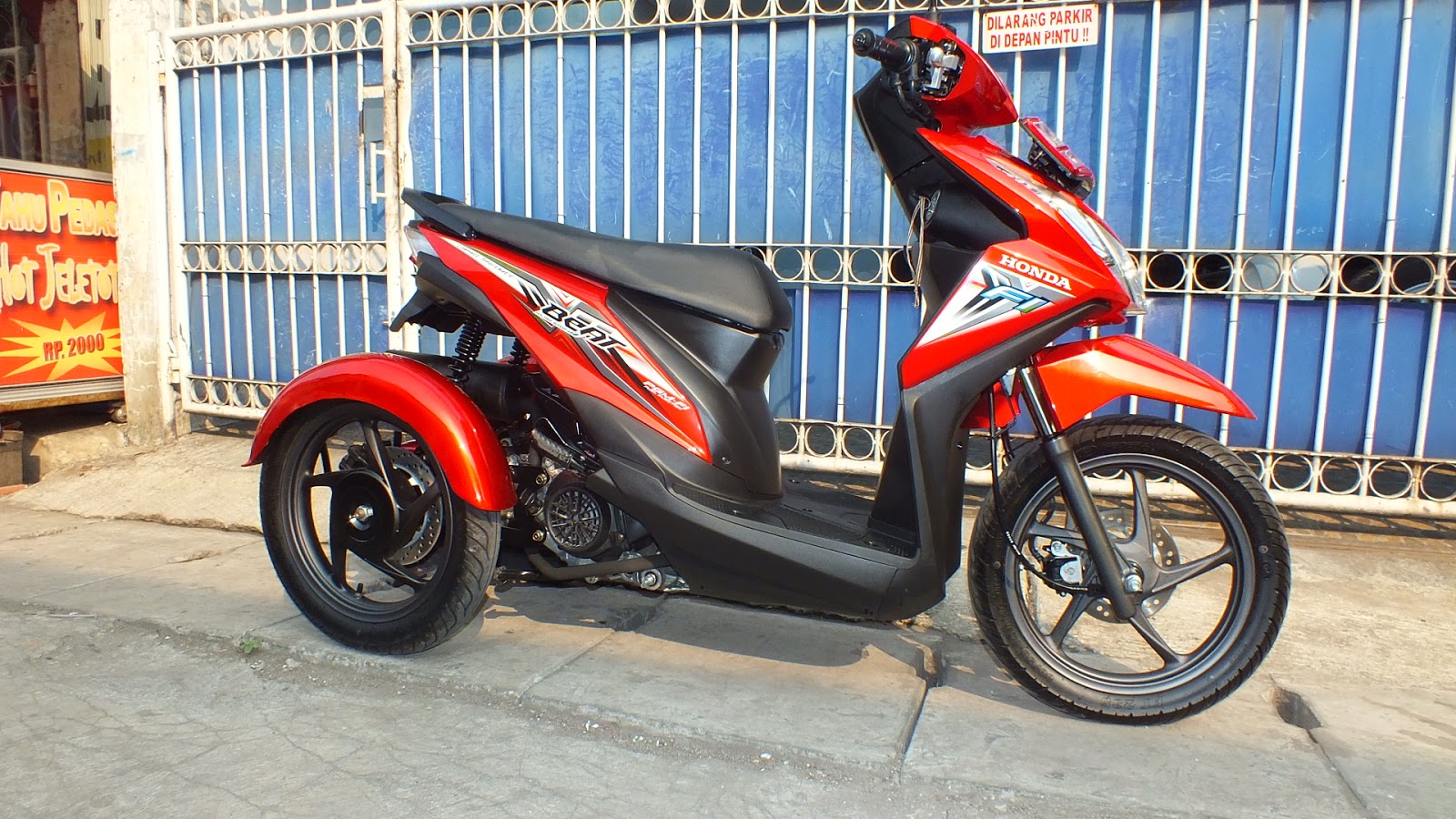 Oracle Modification Concept: HONDA BEAT RODA 3 Pesanan Mrs. LING ...