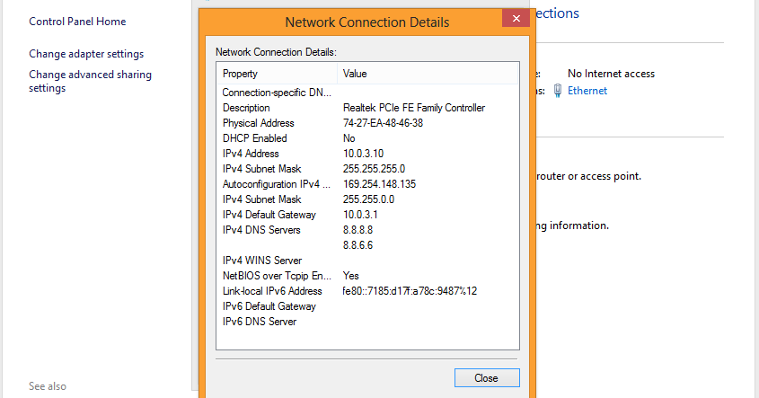 Cara1Komputer C1K Cara Disable Menonaktifkan IP Auto configuration IPv4