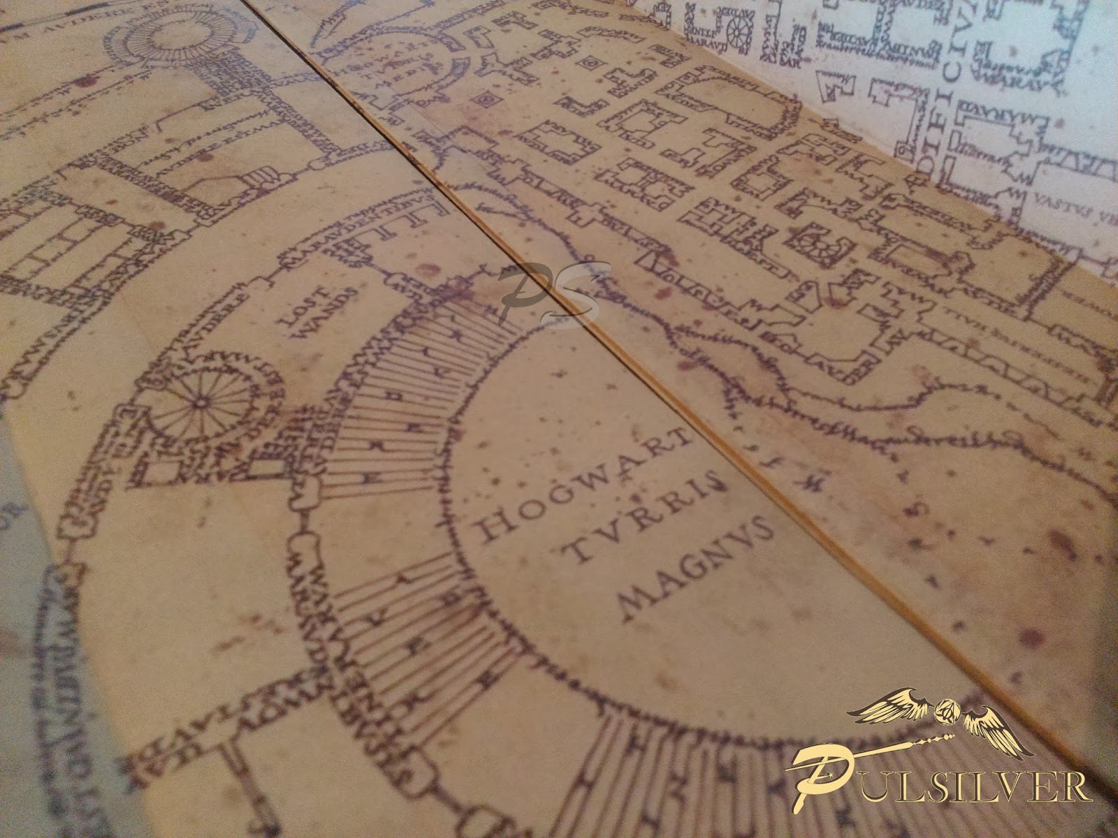 Pulsilver: Mapa del Merodeador - Harry Potter