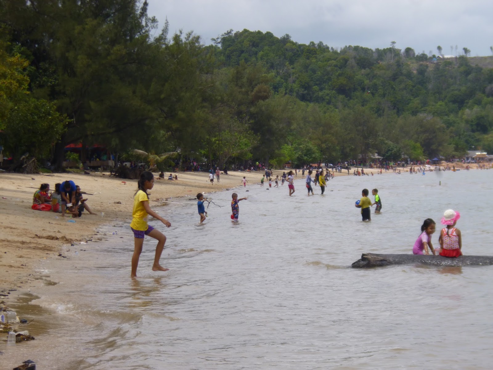 Pantai Kalat Melayu Barelang di Pulau Rempang Kota Batam Indonesia ...
