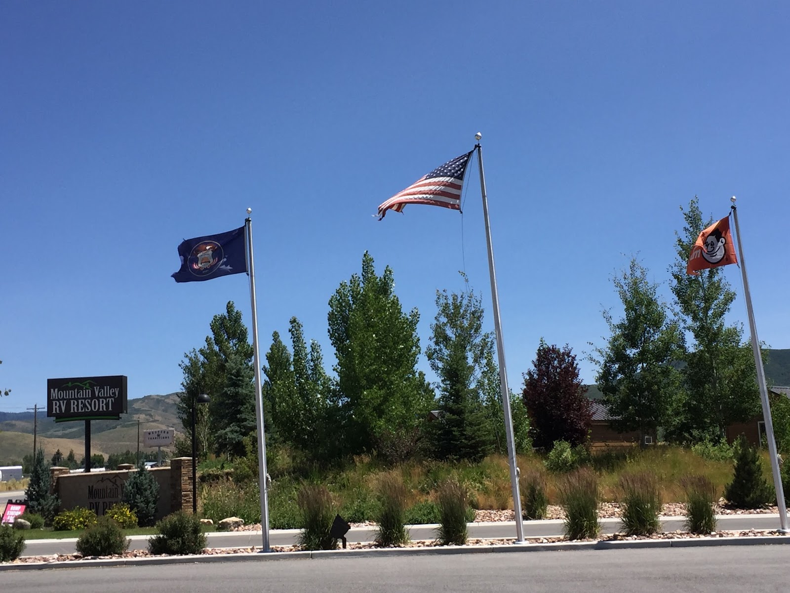 BLUE SKY AHEAD: Mountain Valley RV Resort, Heber City, Utah