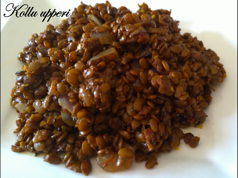 Kollu (Horsegram) upperi / Muthira upperi - Sasi's Cuisine