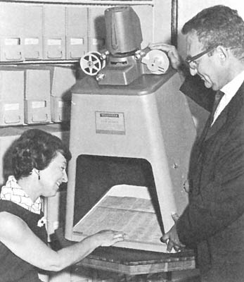 Christopher Moore's History News: History of microfilm