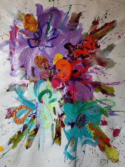 Dayris Gómez-Entre el cielo y la tierra | Crisolarte