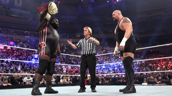 WWE In live!!!!: MARK HENRY vs BIG SHOW