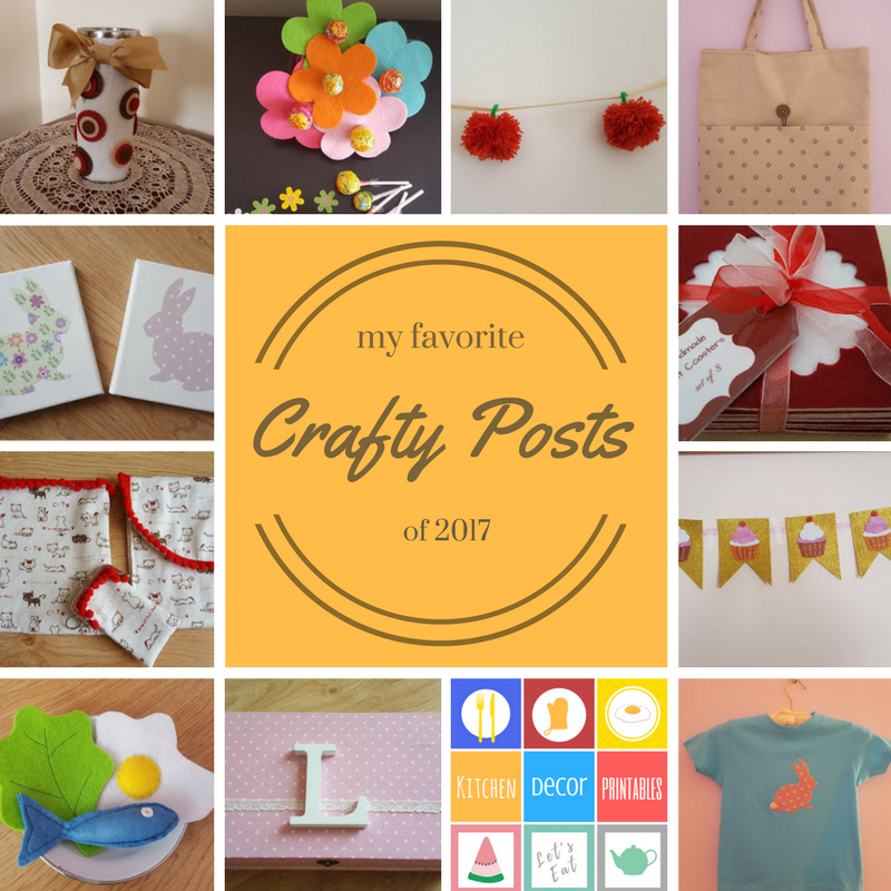 My 12 favorite crafty posts of 2017 |Keeping it Real