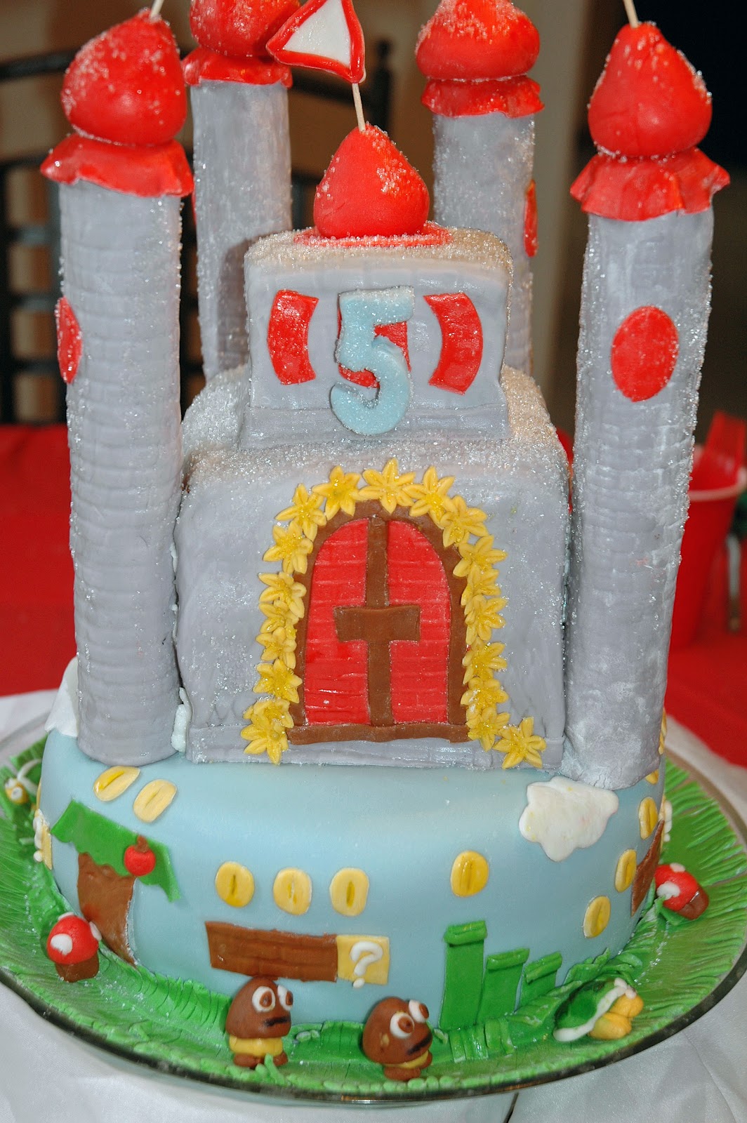 HBG Sweets: Super Mario/Princess Peach Birthday Cake