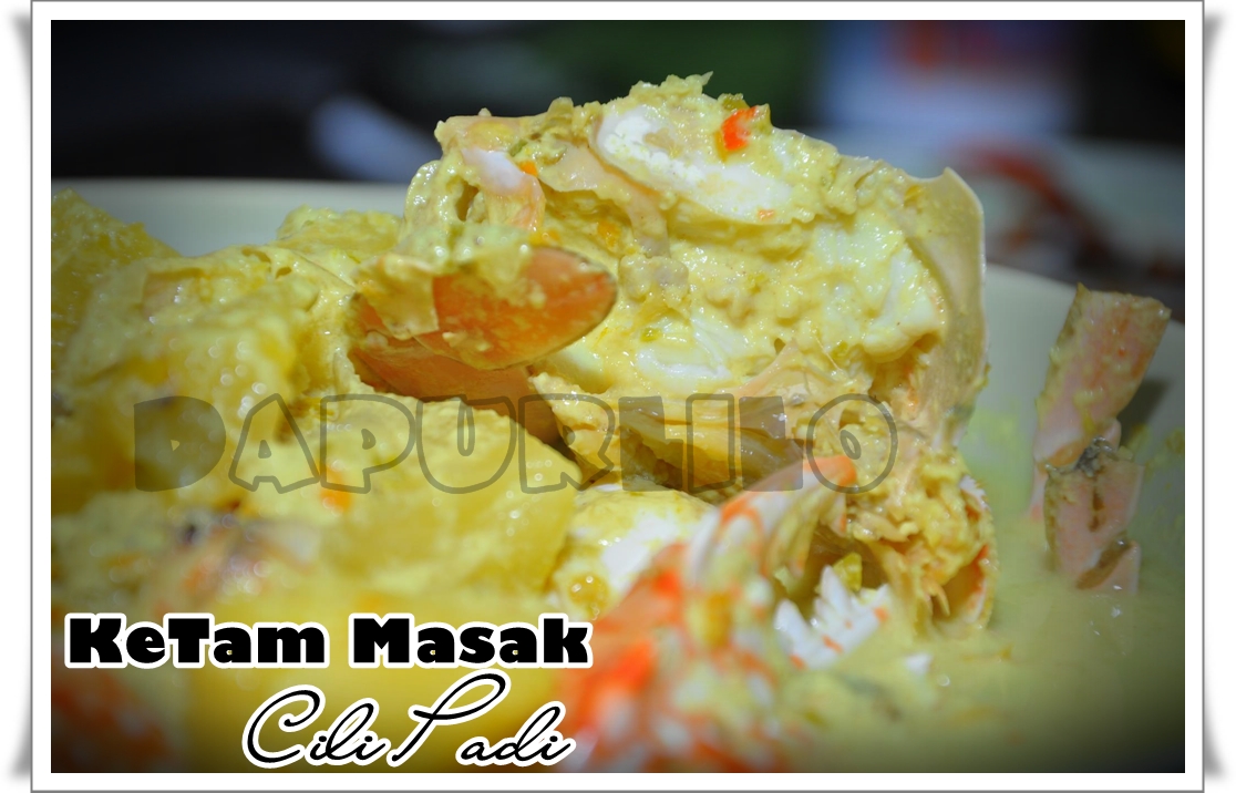 .: Gulai Ketam Lemak cili Padi BerNenas