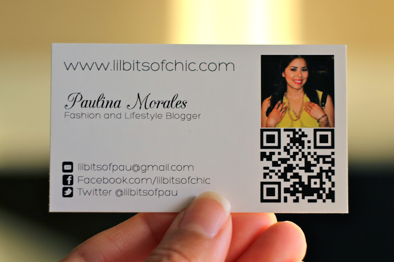 Fashion Blogger Business Cards