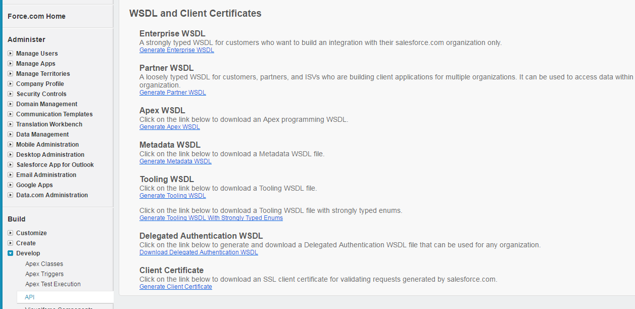 Wsdl In Salesforce Salesforce Radical
