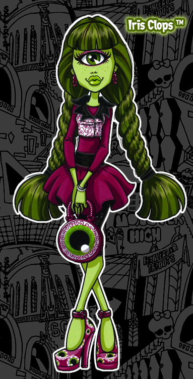 My Monster high i EverAfterHigh: Art Iris Clops