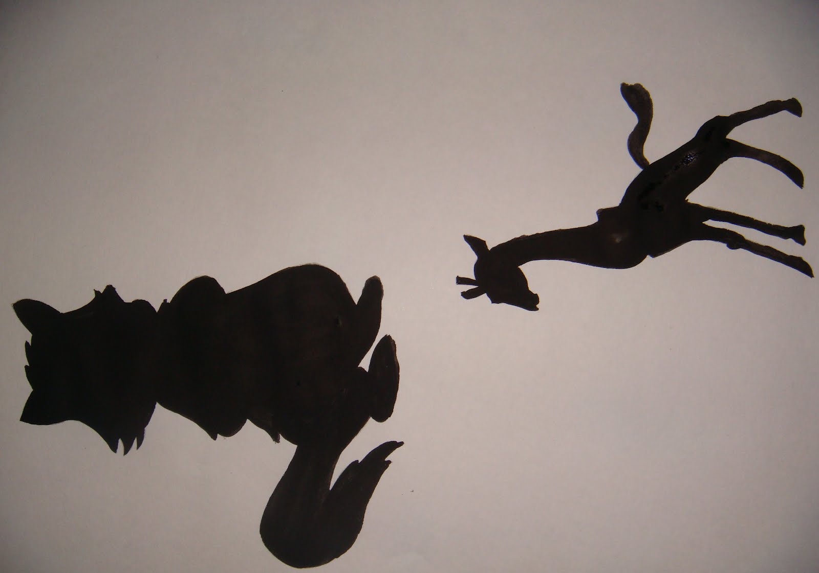 Art and Animation: silhouette Drawings