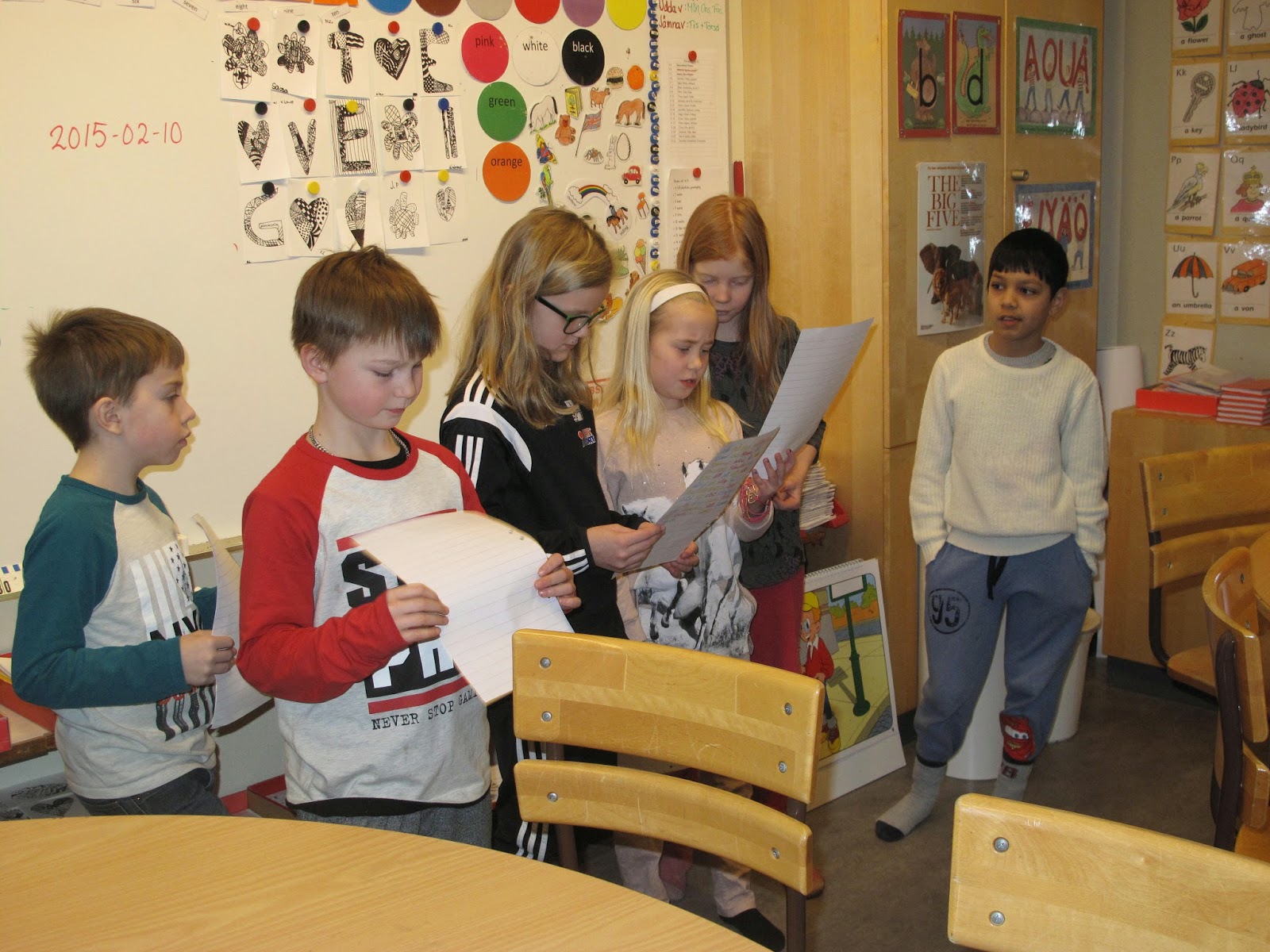 Lillpite skola klass 1-3: Tisdag 10 februari