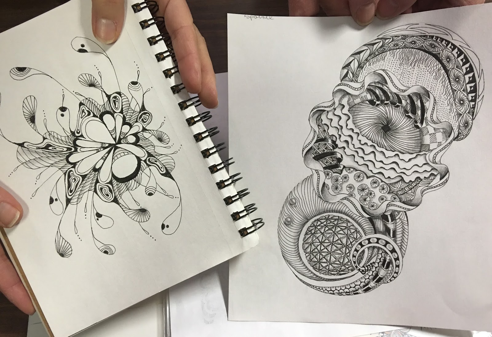 Art Room Blog: Advanced Zentangle Class...