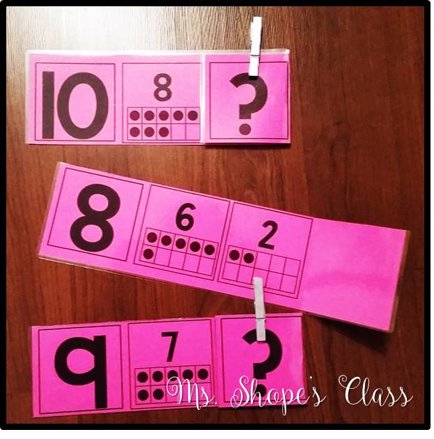 Julz Treasure Chest: Number Buddies {Lessons to Teach Number Pairs}