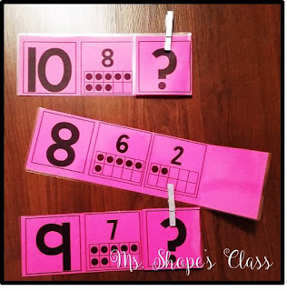 Julz Treasure Chest: Number Buddies {Lessons to Teach Number Pairs}
