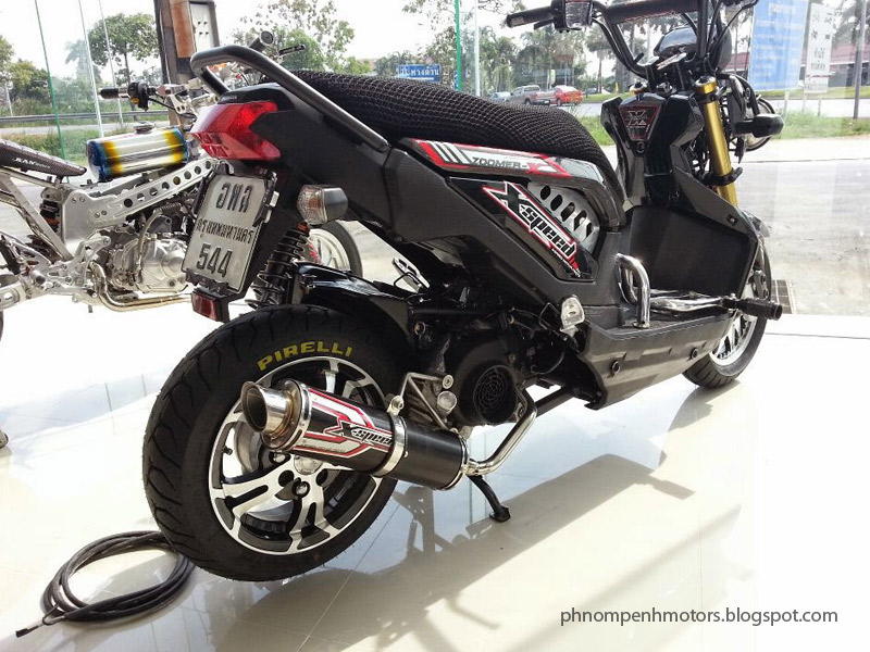 Honda Zoomer X Modification - Phnom Penh Motors