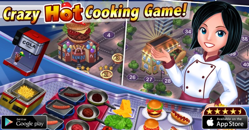 Kitchen Craze Master Chef Cooking Game