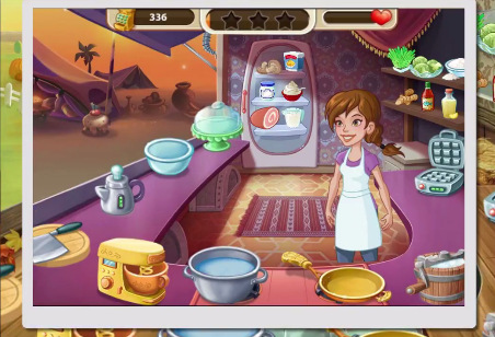 My Facebook Game List: Kitchen Scramble: Cooking Game