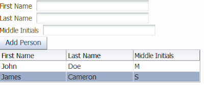 Middleware Techincal Issue Resolution: Set current row programmatically for af:table ...
