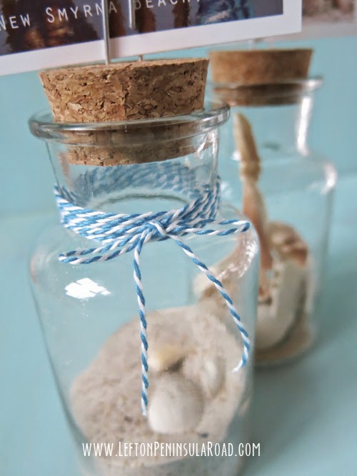 Make It: Beach Vacation Memory Jar | Left on Peninsula Road