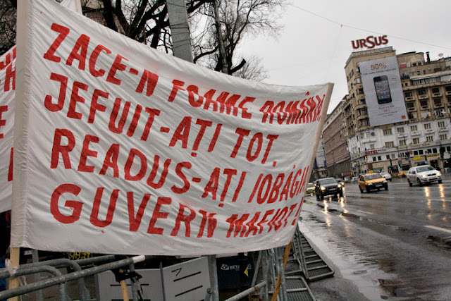 Photographis: Protest - Bucuresti - ziua a 10-a