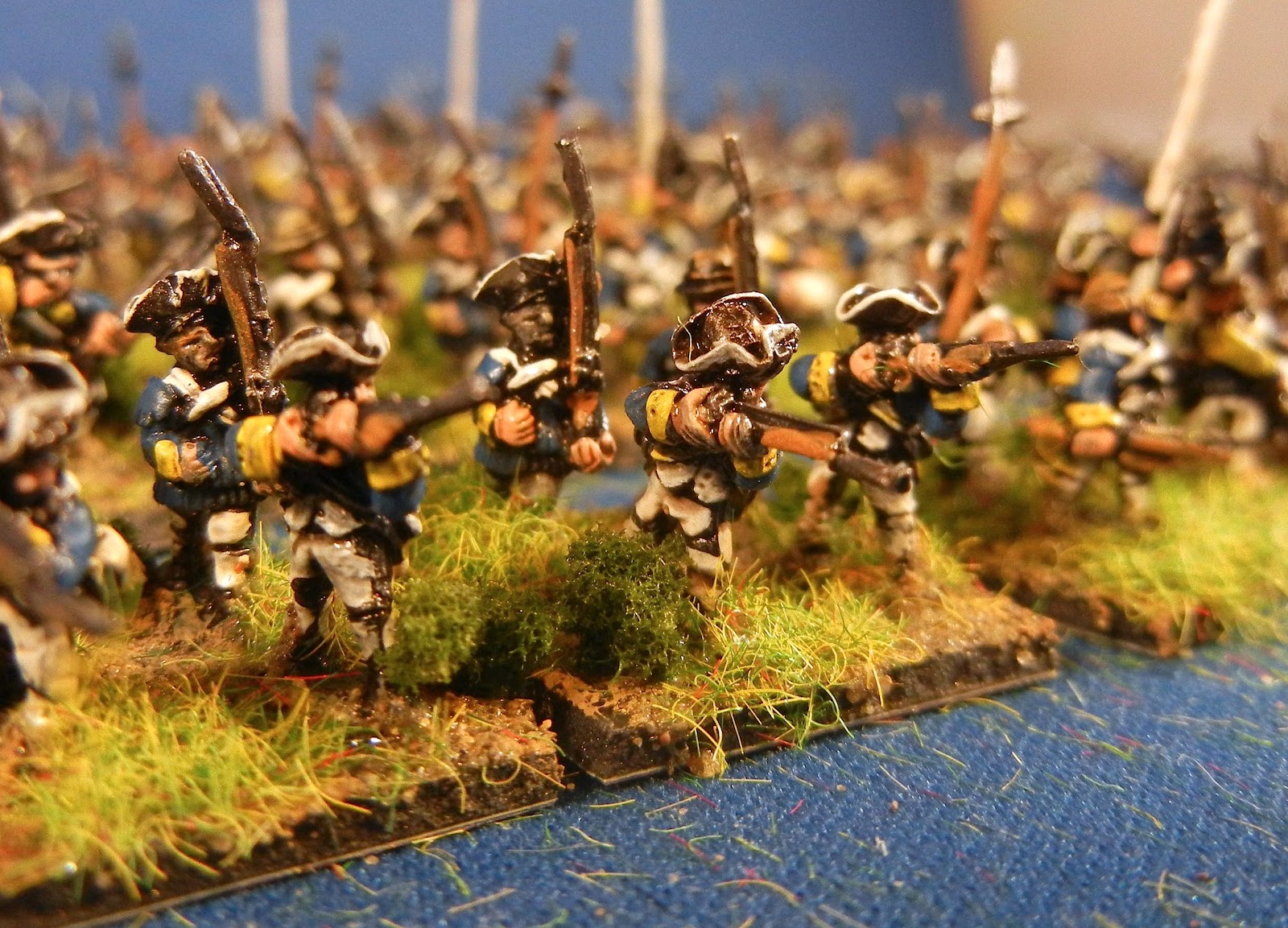 Bob's Miniature Wargaming Blog: More 10mm AWI