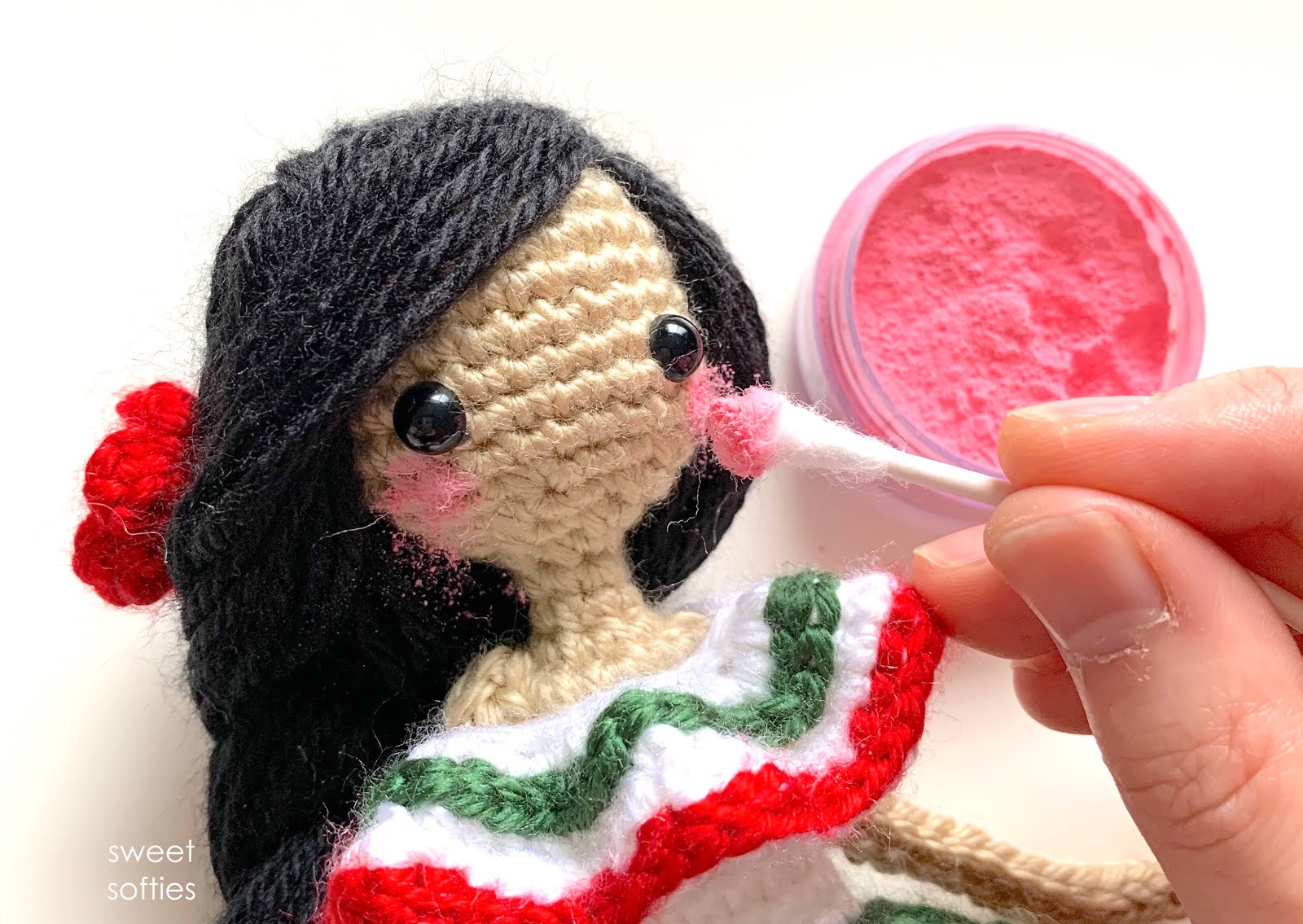 Marcela the Mexican Doll (Crochet Pattern) - Sweet Softies | Amigurumi ...