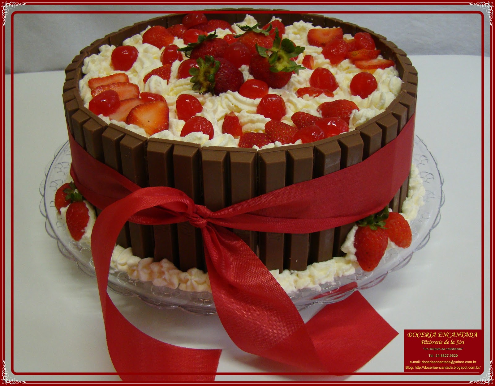 DOCERIA ENCANTADA Pâtisserie de la Sisi: Tortas Kit kat