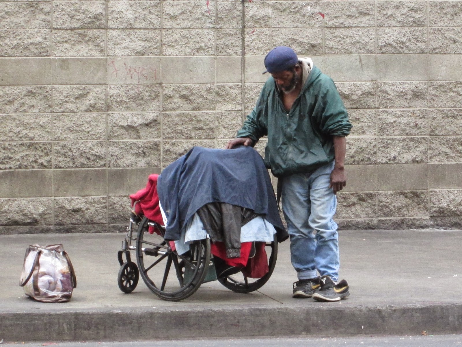 reality check: The homeless The helpless and The sick on skid row