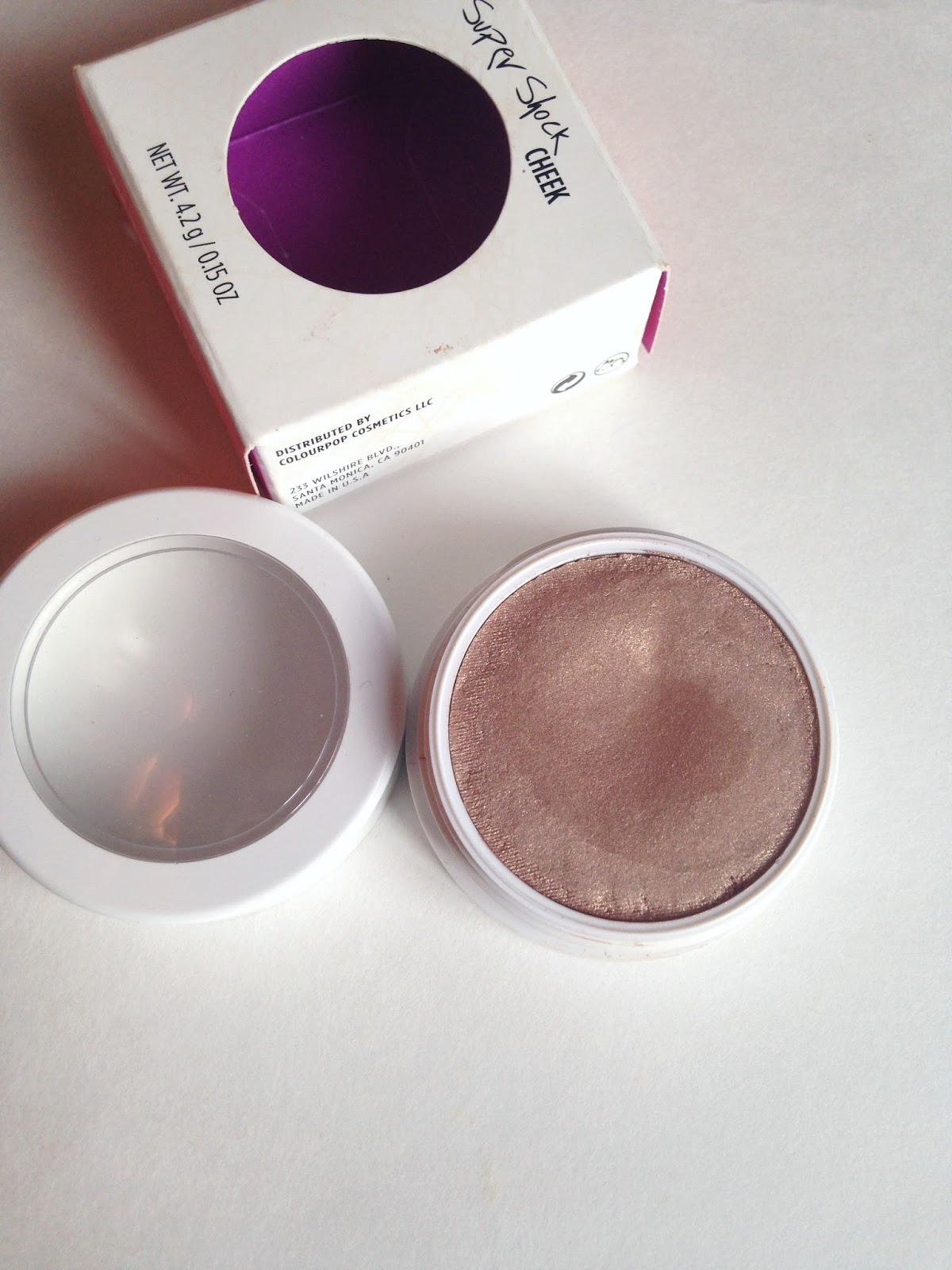 Makeup Check: ColourPop: Super Shock Highlighter in Wisp Review