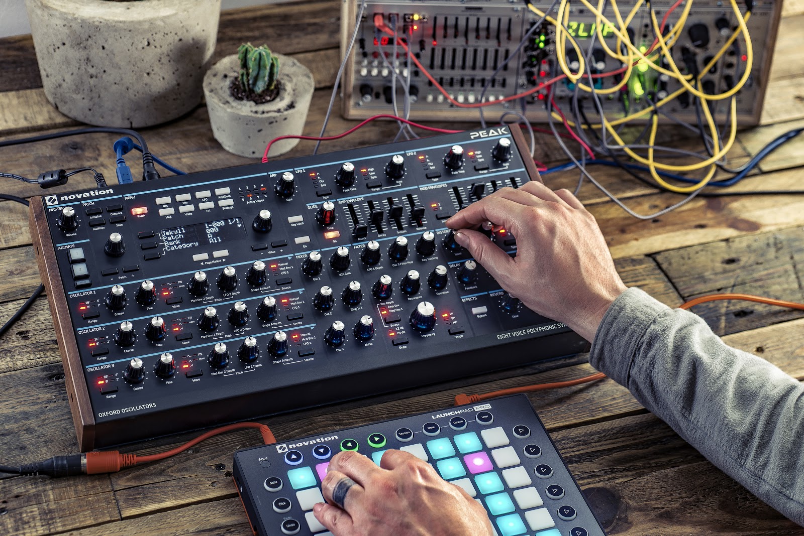 MATRIXSYNTH: Novation Announces New Peak Polyphonic Synthesiser