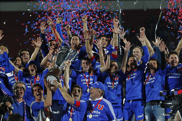 Fútbol con Pasión: Universidad de Chile Campeón del torneo de Apertura.