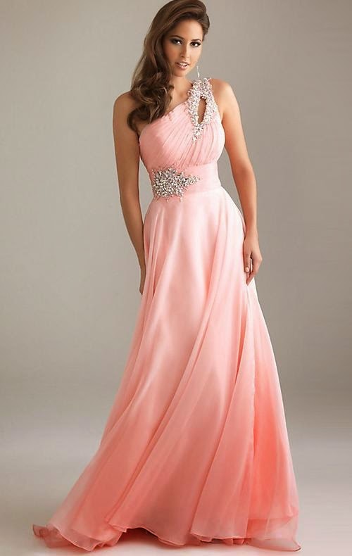 VESTIDOS DE FIESTA COLOR ROSA