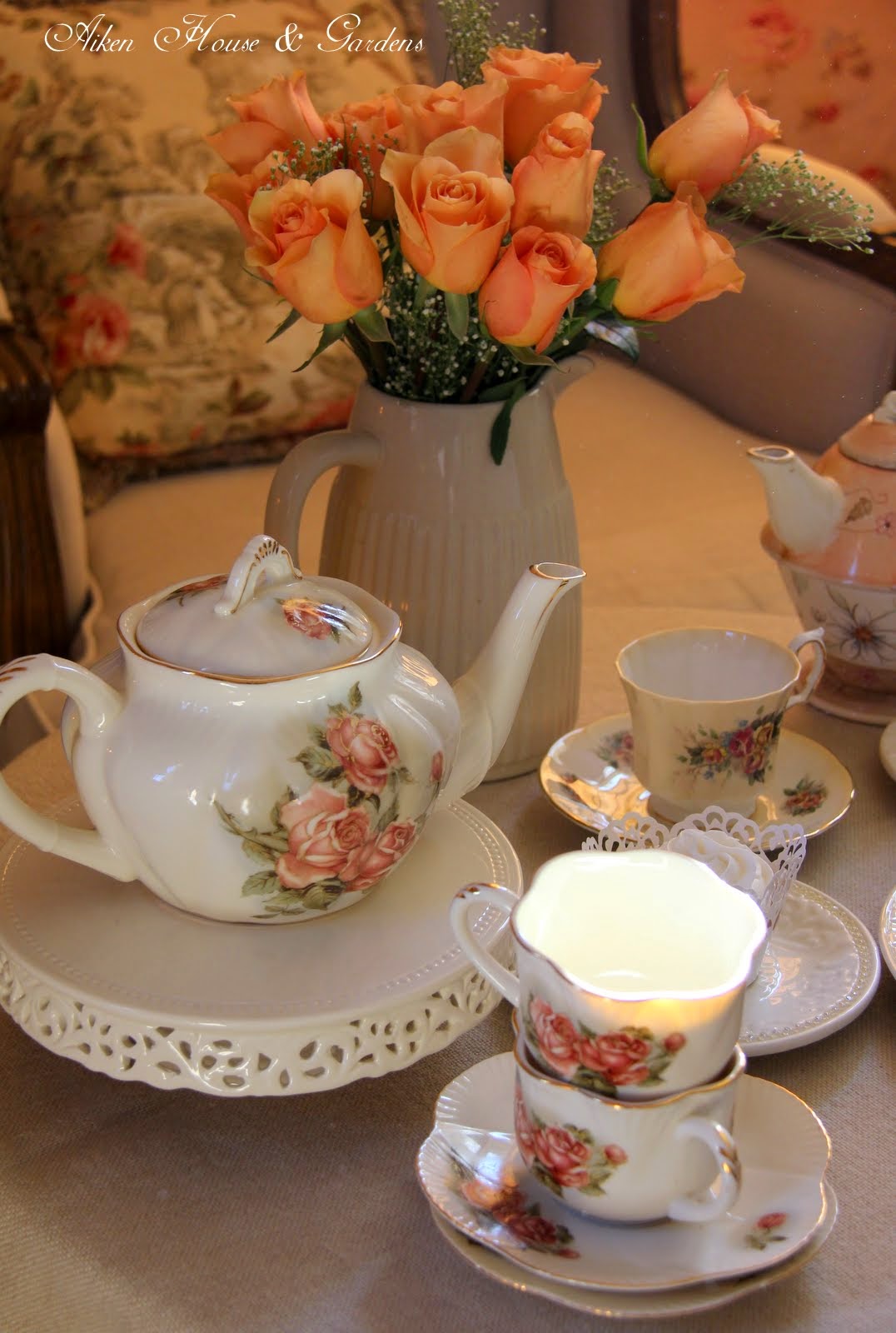Aiken House & Gardens: Country Rose Afternoon Tea