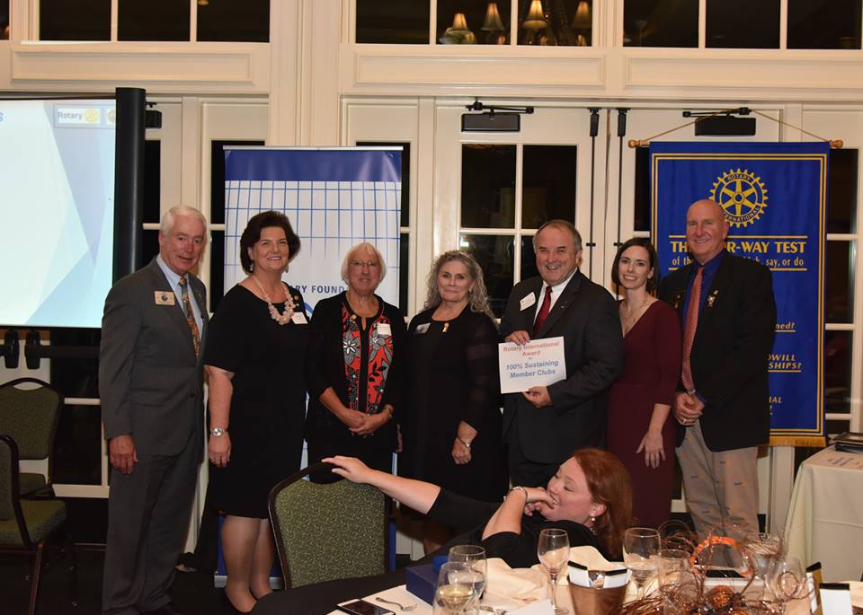 Newport NC Rotary Club: Newport Rotary Receives Multiple Foundation Awards