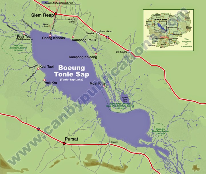 Tonle Sap is the Biggest Sanctuary of Bird and Fish in Cambodia ...