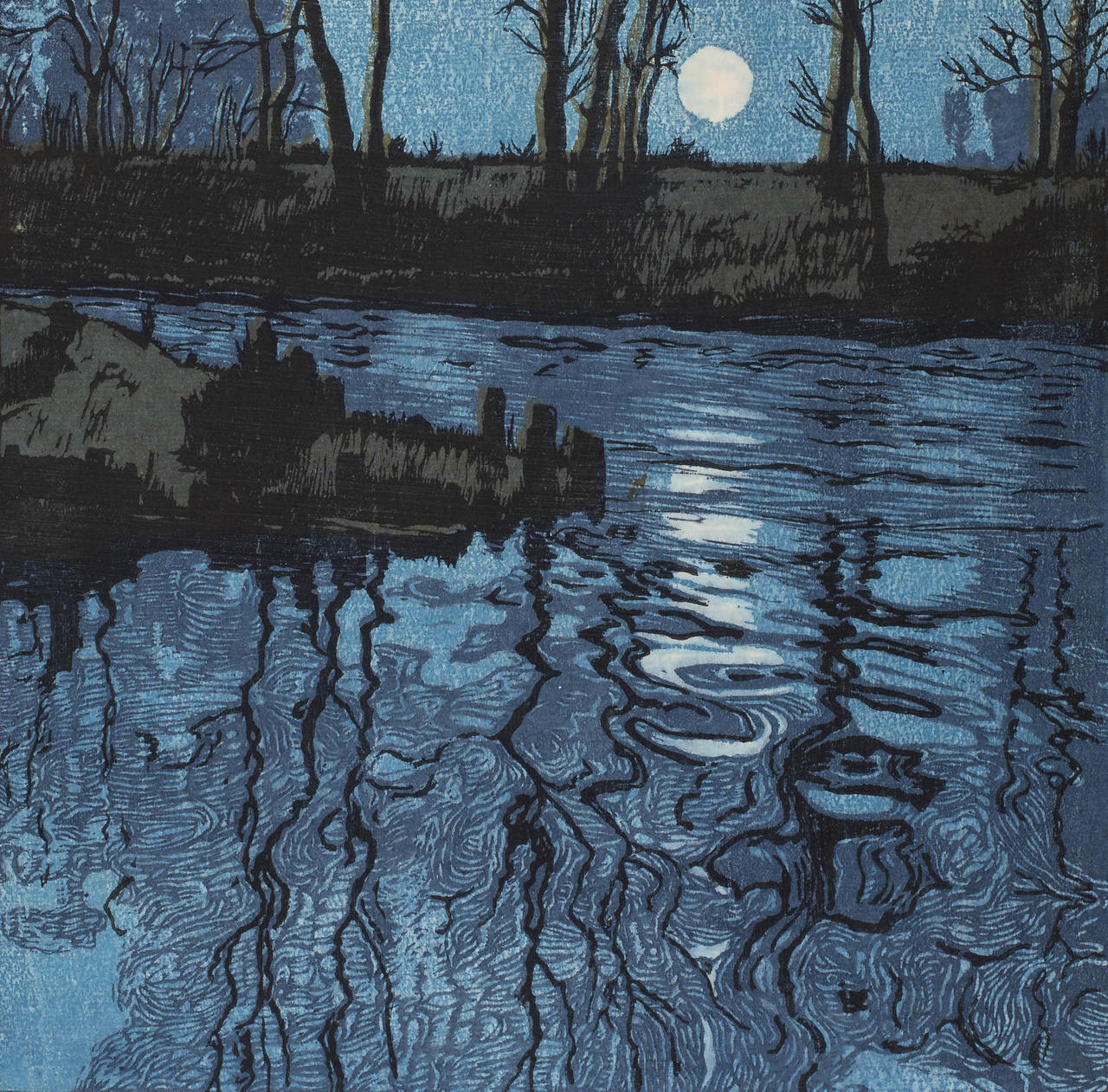Modern Printmakers: Hugo Henneberg, the first linocut virtuoso