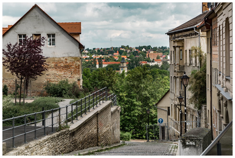 ZEITZER ANSICHTEN: Blick zur Zeitzer Unterstadt