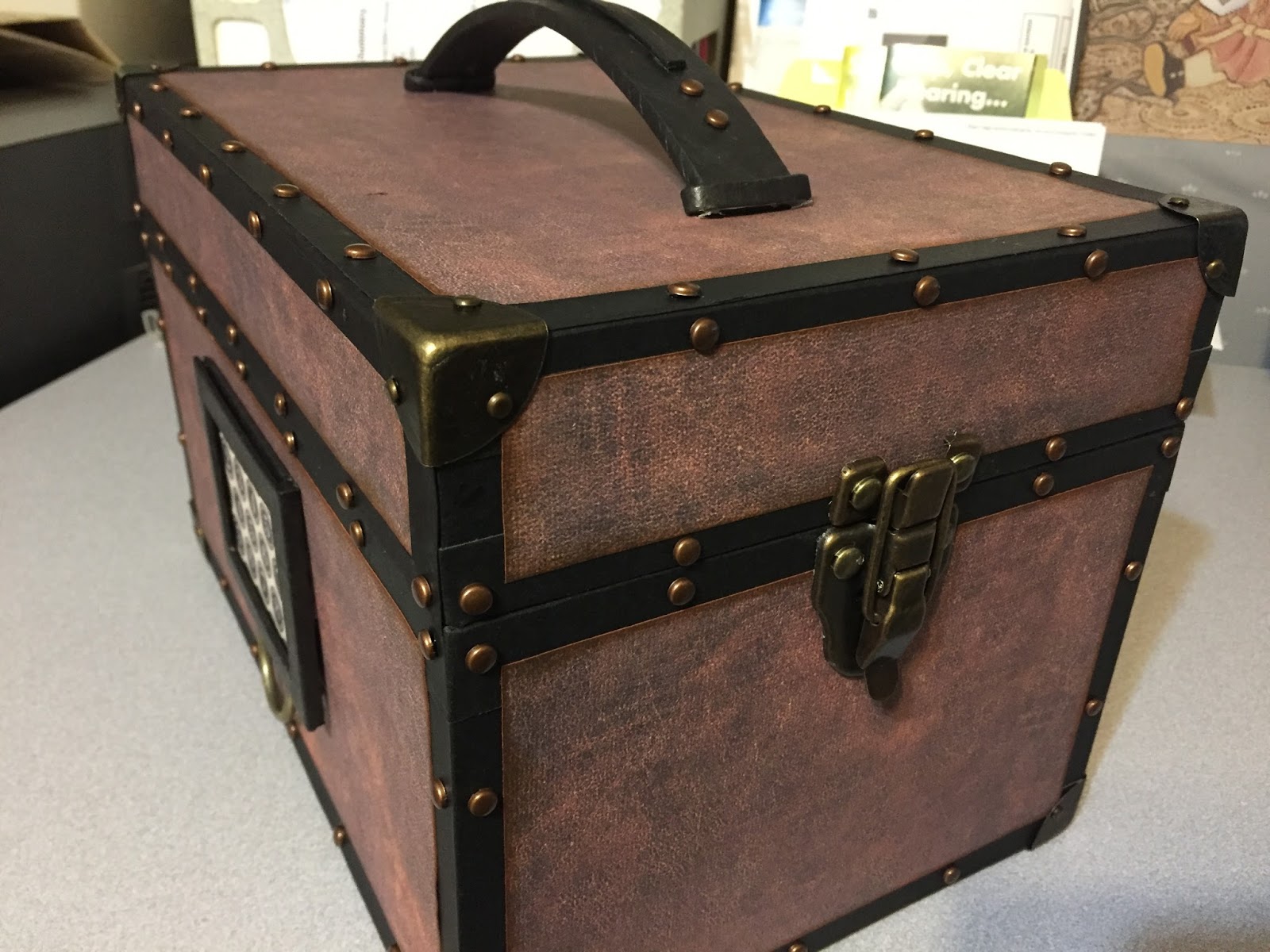 Deb's Crafty Side: Monograph Box