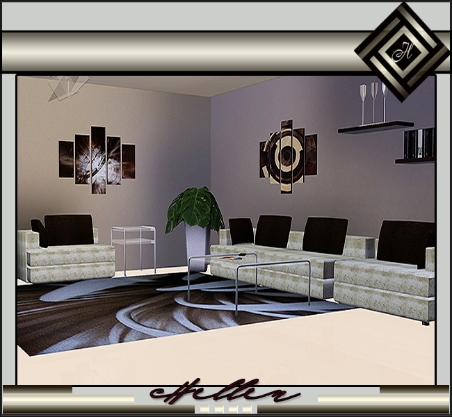 HelleN sims3 : Minimalism.