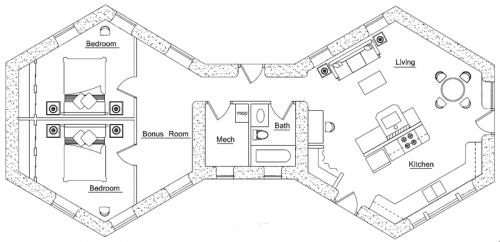 Home Plan: Pod Home Plan