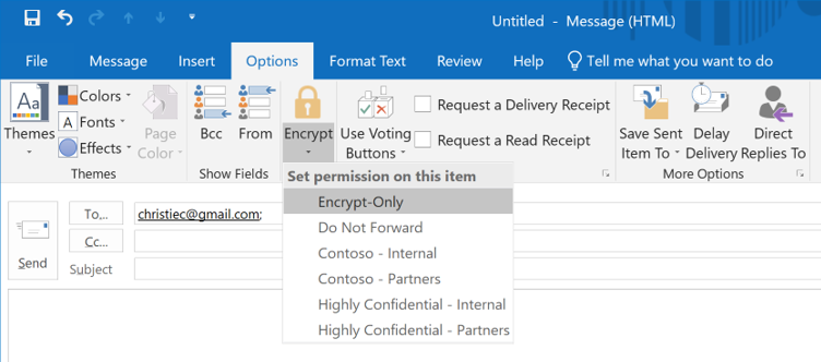 SharePoint Talk: Office 365 Message Encryption (OME) vs. Azure ...