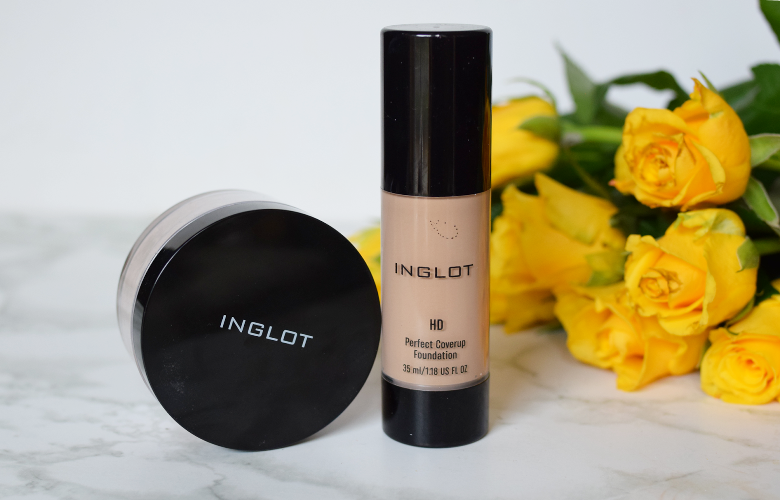 Inglot HD Perfect Coverup Foundation ir Loose Powder | Lithuanian ...