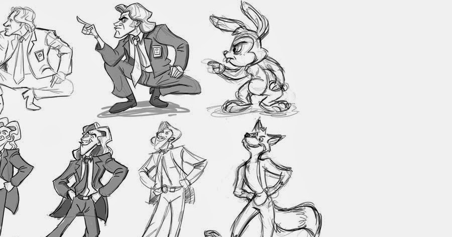 Learning drawing principles: figures