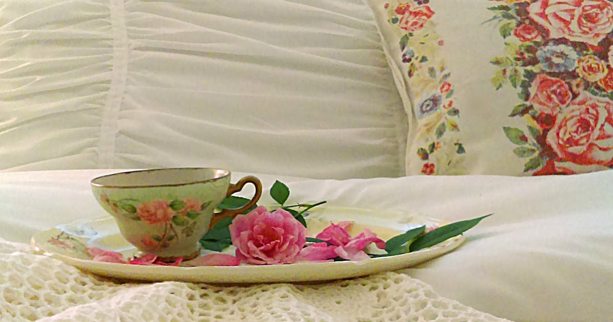 Floral Inspired Bedroom Refresh: Tea and Roses Blog Hop | My Thrift ...