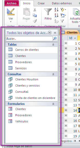 INFORMATICA: INTERFAZ DE ACCESS