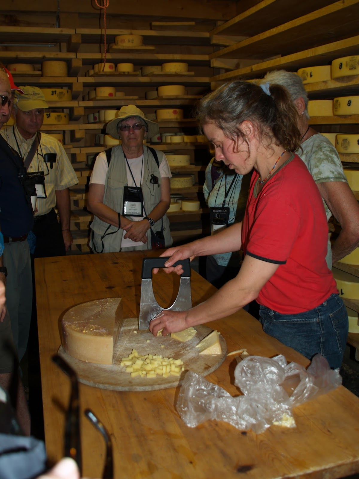 Grandma Barb's Blog: The Swiss Cheese Lady